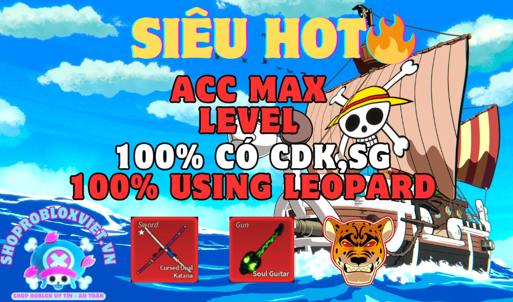 Acc God CDK, SG Đang Sử Dụng Leopard 130k - Shop Roblox Việt - Lựa Chọn Số 1 Cho Mua Bán Robux ...